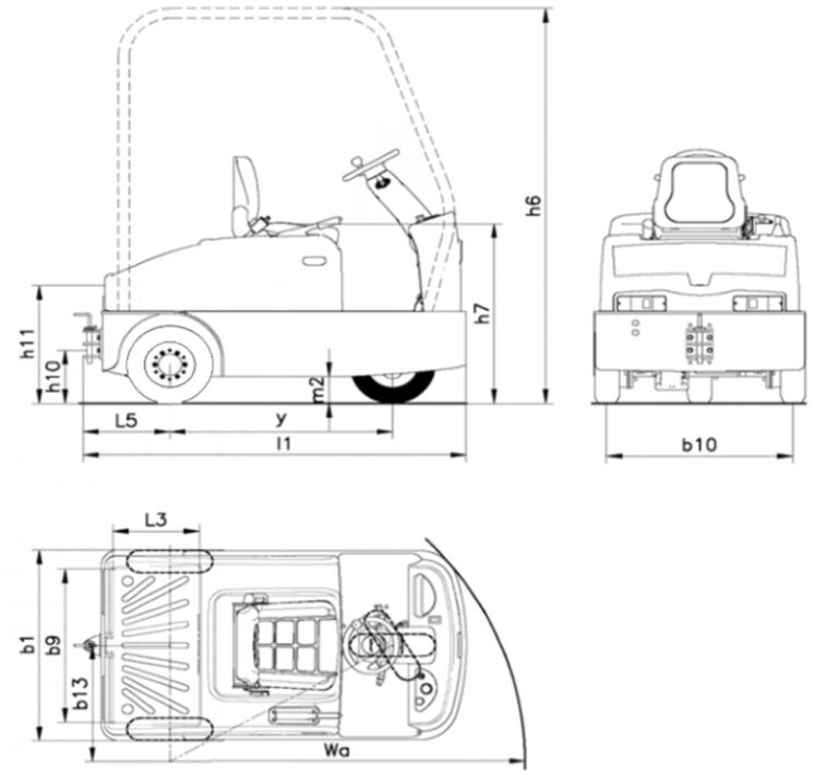 LGA 40/60 - Electric Tow Tractor Supplier in Dubai, Abu Dhabi, Sharjah ...